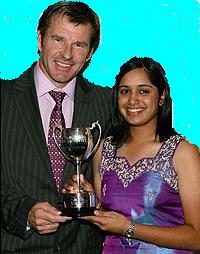 Kiran Matharu 16, outstanding at golf world