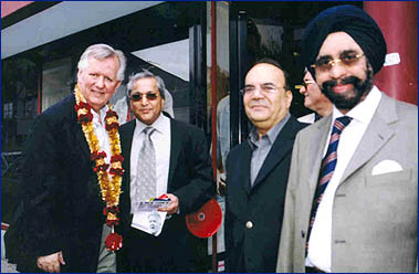 Mr Steve Norris With Dr Rami Ranger, General Secretary Of The BACL, Mr ...